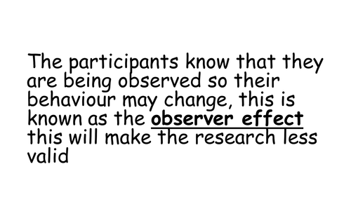 overt observation lesson | Teaching Resources