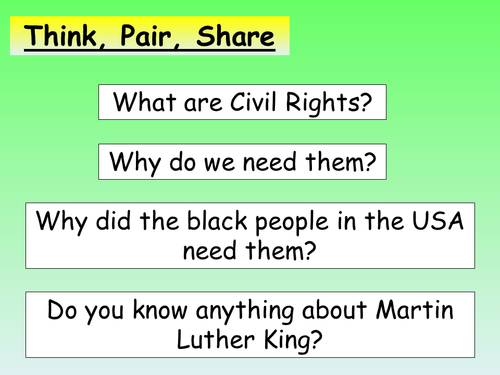 Martin Luther King & Civil Rights | Teaching Resources