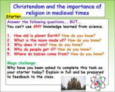 Medieval History: Religion | Teaching Resources