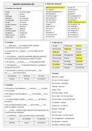 14 New GCSE Spanish Revision Quickies with SOLUTION | Teaching Resources