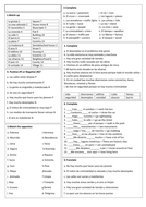 14 New GCSE Spanish Revision Quickies with SOLUTION | Teaching Resources