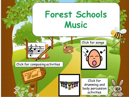 FOREST SCHOOLS MUSIC ACTIVITIES | Teaching Resources