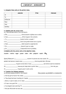 GCSE French revision the imperfect tense | Teaching Resources