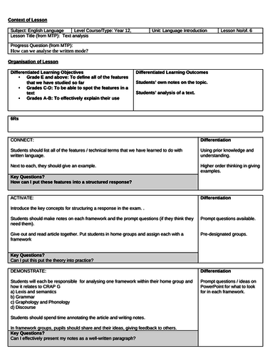 A Level English Language. An Introduction: text analysis. | Teaching ... A Level English Language. An Introduction: text analysis. | Teaching ...