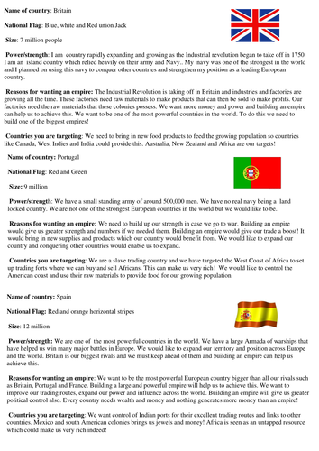 The British Empire lesson bundle | Teaching Resources