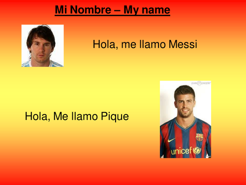 Introduction to Spanish | Teaching Resources