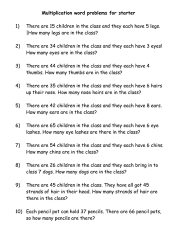 Year 4 Maths - Multiplication and Division | Teaching Resources