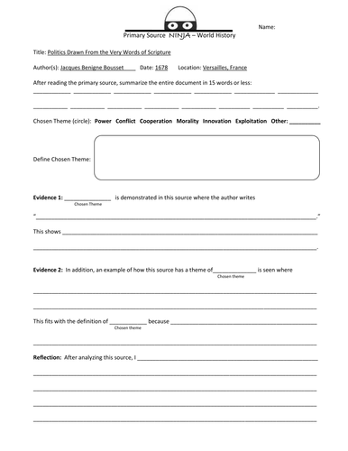 French Monarchy, Absolutism, and Divine Right of Kings - Primary Source ...