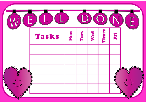 100 CHILDREN'S REWARD CHARTS TEACHING RESOURCES EYFS KS1 KS2 BEHAVIOUR ...