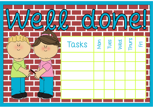 100 CHILDREN'S REWARD CHARTS TEACHING RESOURCES EYFS KS1 KS2 BEHAVIOUR ...