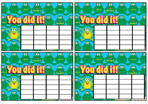 100 CHILDREN'S REWARD CHARTS TEACHING RESOURCES EYFS KS1 KS2 BEHAVIOUR ...