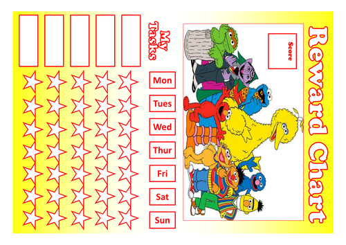 100 CHILDREN'S REWARD CHARTS TEACHING RESOURCES EYFS KS1 KS2 BEHAVIOUR ...
