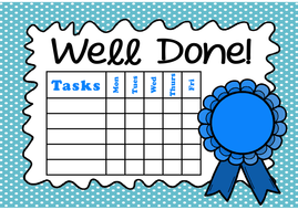 100 CHILDREN'S REWARD CHARTS TEACHING RESOURCES EYFS KS1 KS2 BEHAVIOUR ...