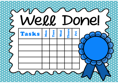 100 CHILDREN'S REWARD CHARTS TEACHING RESOURCES EYFS KS1 KS2 BEHAVIOUR ...