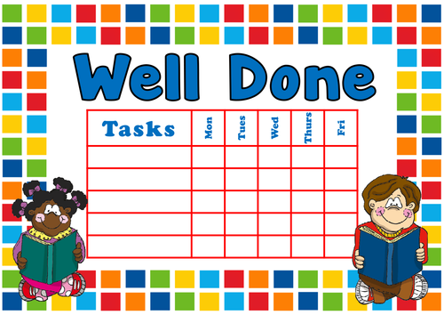 100 CHILDREN'S REWARD CHARTS TEACHING RESOURCES EYFS KS1 KS2 BEHAVIOUR ...