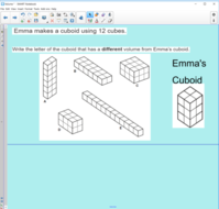 Volume of 3D shapes - cube - cuboid - ks2 year 5 & 6 - SATS questions ...