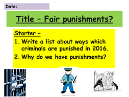 Medieval Crime and punishments | Teaching Resources