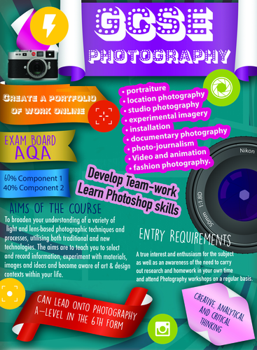 GCSE Photography promotion | Teaching Resources