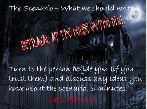 House on the Hill –Spooky Story, Creative Writing | Teaching Resources