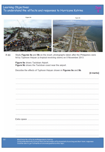 AQA The Challenges of Natural Hazards Full Scheme and Resources ...