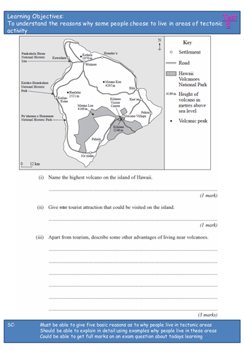 AQA The Challenges of Natural Hazards Full Scheme and Resources ...