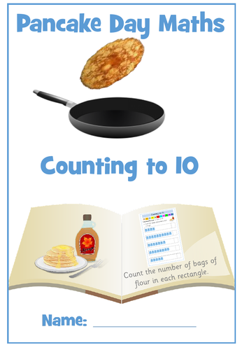 Pancake Day Maths - Counting to 10 | Teaching Resources