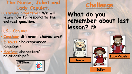 Romeo and Juliet - The Nurse, Lady Capulet, and Juliet (Act 1 Scene 3 ...