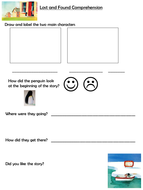 Writing activities for the story 'Lost and Found' | Teaching Resources