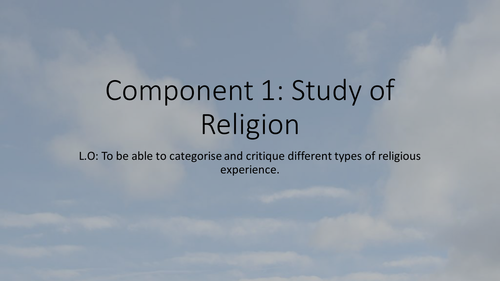 Eduqas AS Religious Studies: Component 1 Theme 1 - Religious Figures ...