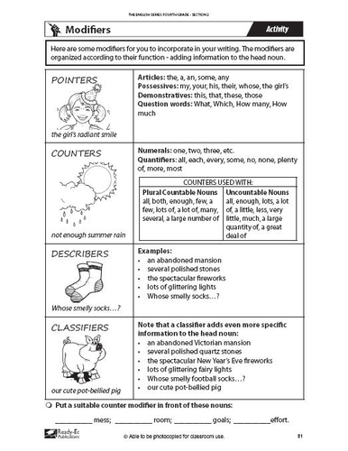 The English Series US: Fourth Grade | Teaching Resources