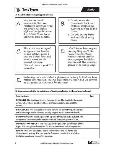 The English Series US: Fourth Grade | Teaching Resources