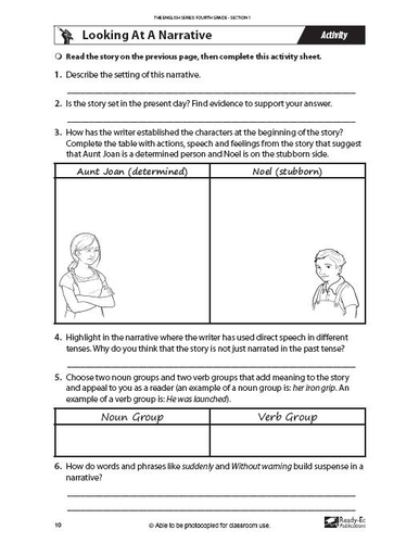 The English Series US: Fourth Grade | Teaching Resources