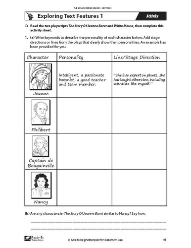 The English Series US: Sixth Grade | Teaching Resources