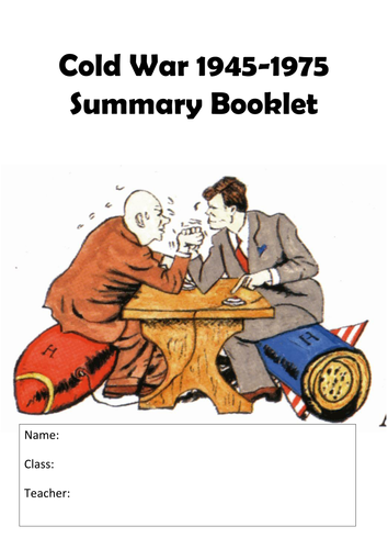 Cold War Revision Booklet | Teaching Resources Cold War Revision Booklet | Teaching Resources