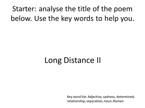 Unseen Poetry Revision AQA GCSE English Literature 1-9 NEW SPEC ...