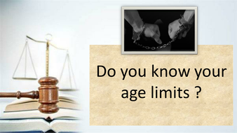 Assembly on legal age limits | Teaching Resources