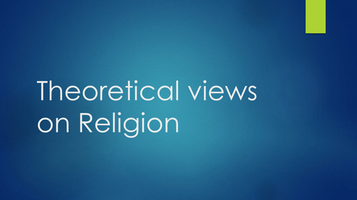 Powerpoint slides - A2 Sociology (Religion, belief and faith ...