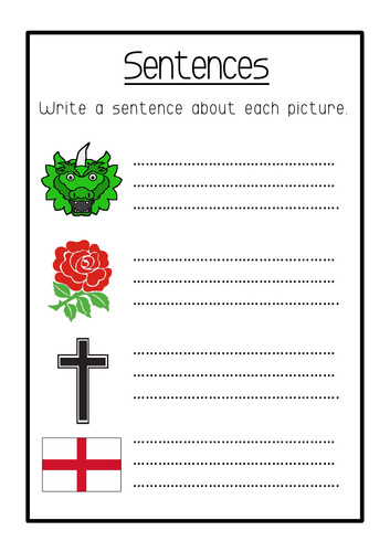 ST GEORGE'S DAY TEACHING RESOURCES KS1-2 CELEBRATION TRADITIONS ENGLAND ...