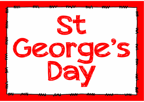 ST GEORGE'S DAY TEACHING RESOURCES KS1-2 CELEBRATION TRADITIONS ENGLAND ...