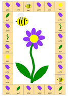 Flower board game; numeracy, fine motor skills, turn taking. | Teaching ...
