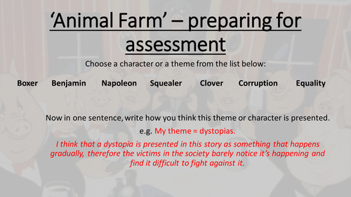 KS3 'Animal Farm' Lessons | Teaching Resources