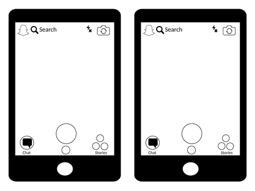 Snapchat Template/Worksheet/Homework/Plenary | Teaching Resources