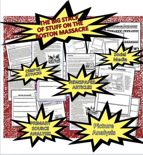 Boston Massacre, Primary Sources, Crispus Attucks, Many Lessons ...