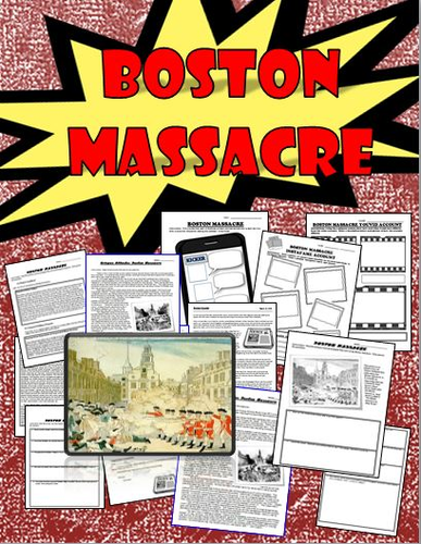 Boston Massacre, Primary Sources, Crispus Attucks, Many Lessons ...