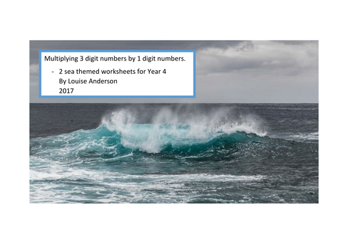 Pirate Maths - Multiplying 3 digit numbers by 1 digit numbers - Year 4 ...