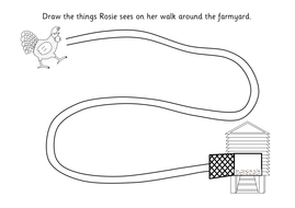 Rosie's Walk resource pack- story sack, farm | Teaching Resources