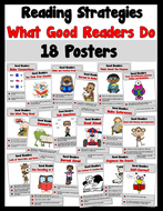 Reading Strategies Posters | Teaching Resources
