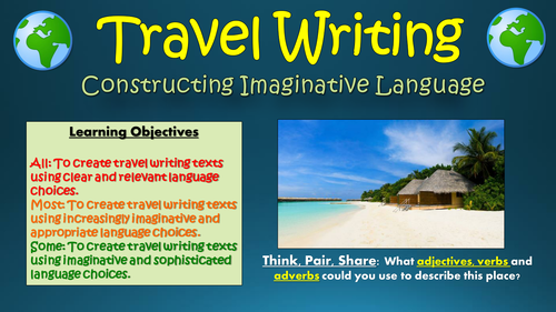 Travel Writing Lesson Bundle! | Teaching Resources