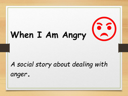 Social Story-Dealing With Anger | Teaching Resources