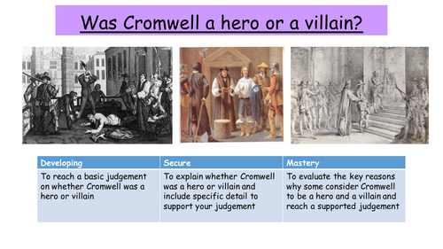 Oliver Cromwell and the Restoration | Teaching Resources
